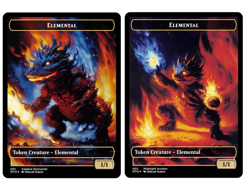 Fable of the Mirror-breaker Custom Art Goblin Shaman Token Canada MTG ...