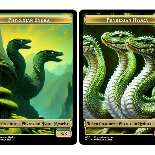 Hydra Mtg Token - Etsy