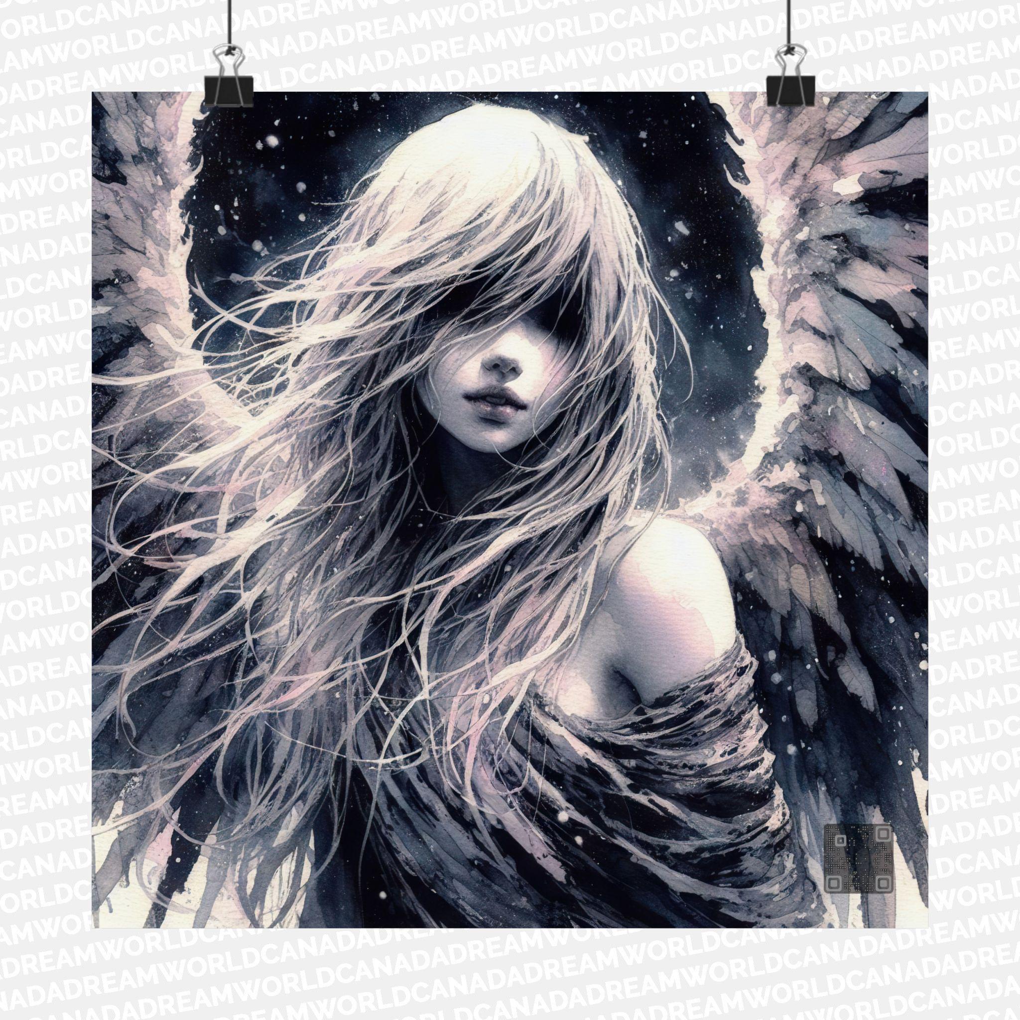 Fallen Angel DT Premium Quality Wall Art - Etsy