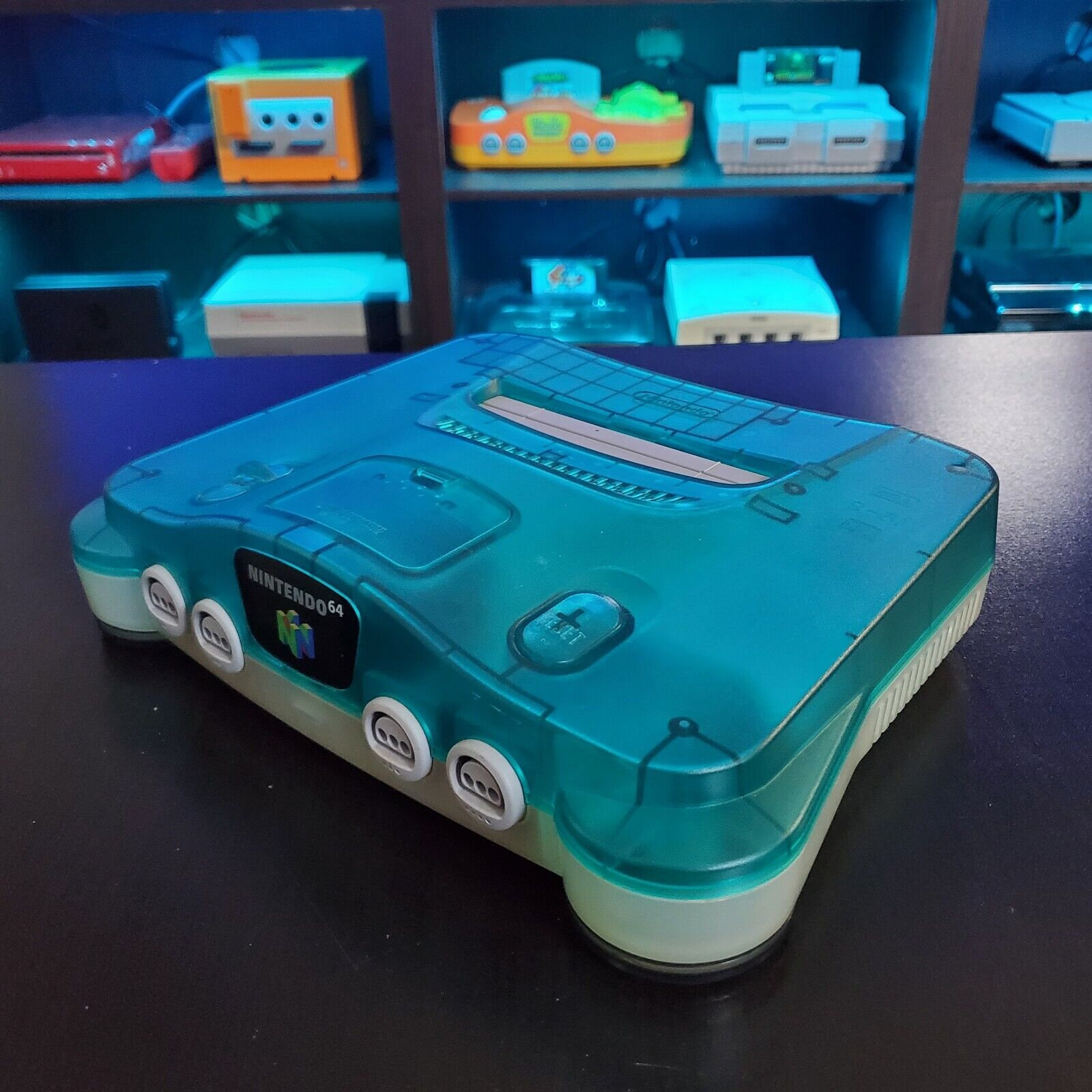 Nintendo 64 N64 Ice Blue Clear Funtasic Console OEM Region - Etsy