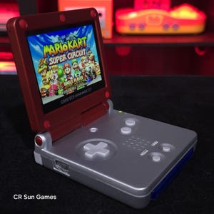 Mario Edition Nintendo Game Boy Advance GBA SP IPS Mod Adjustable ...