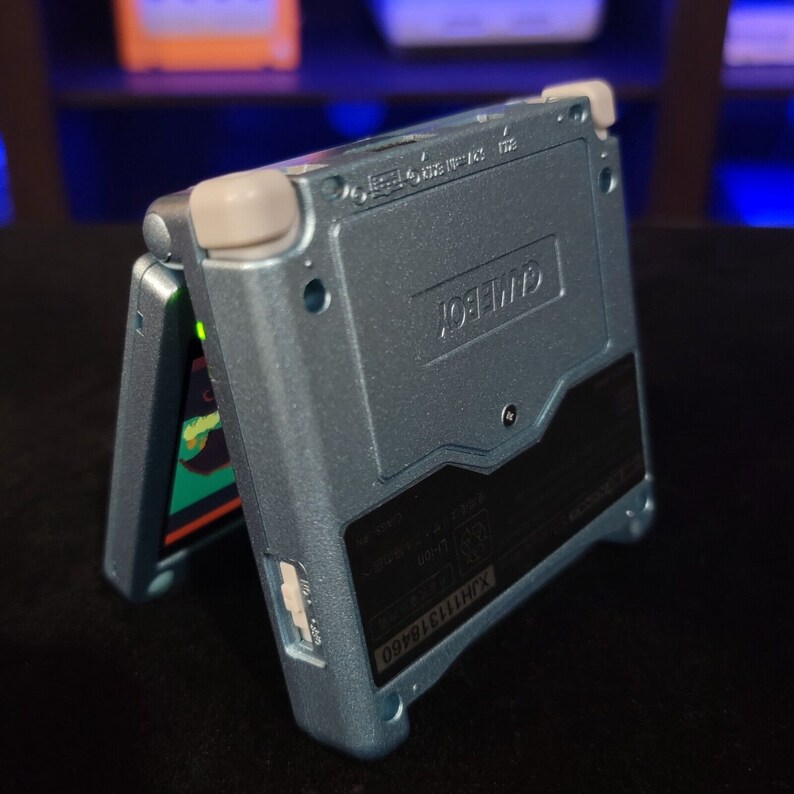 Pearl Blue Nintendo Game Boy Advance GBA SP Ips V2 and USB-C Mod - Etsy