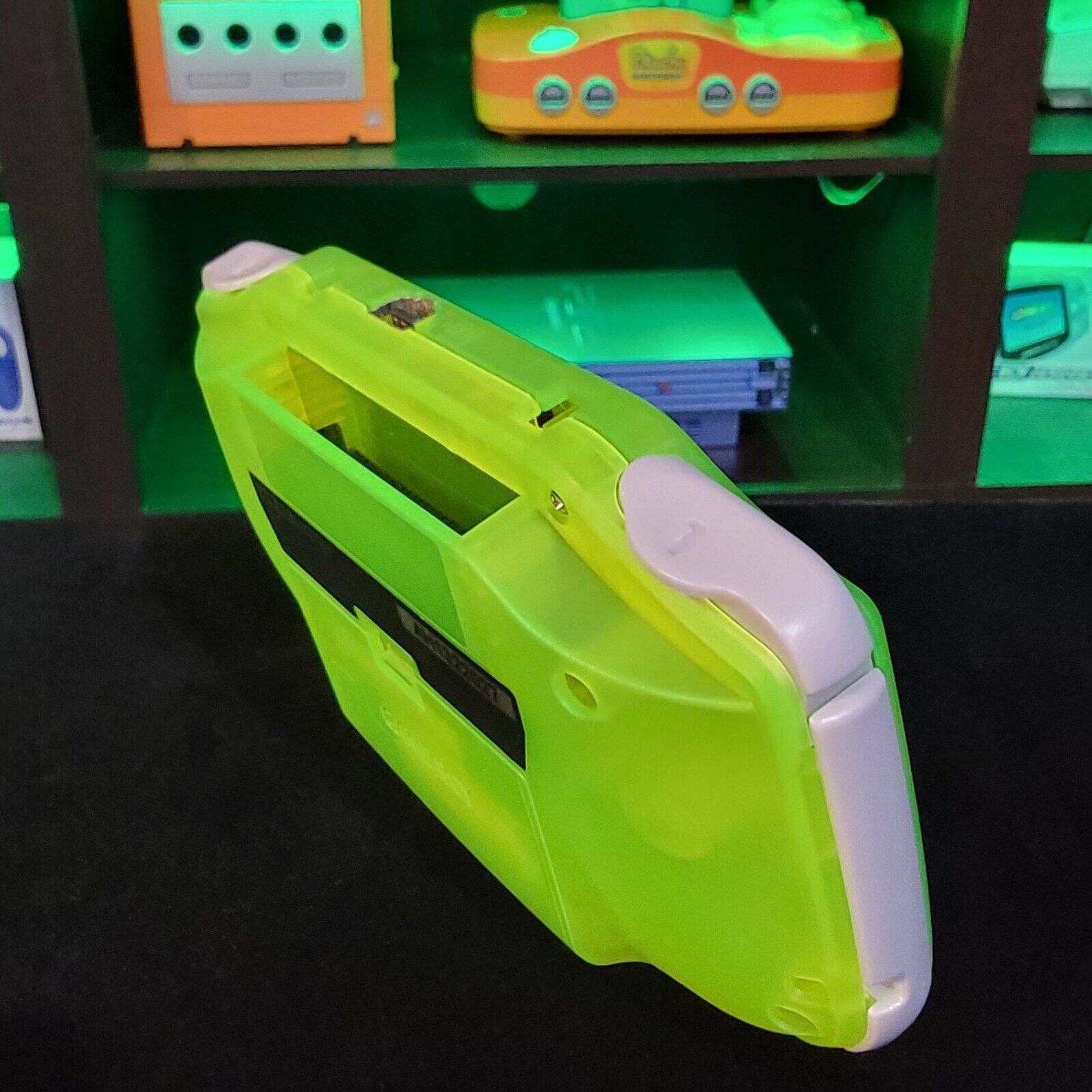 Lime Green Game Boy Advance GBA Console With Ips V5 Backlit LCD Console ...