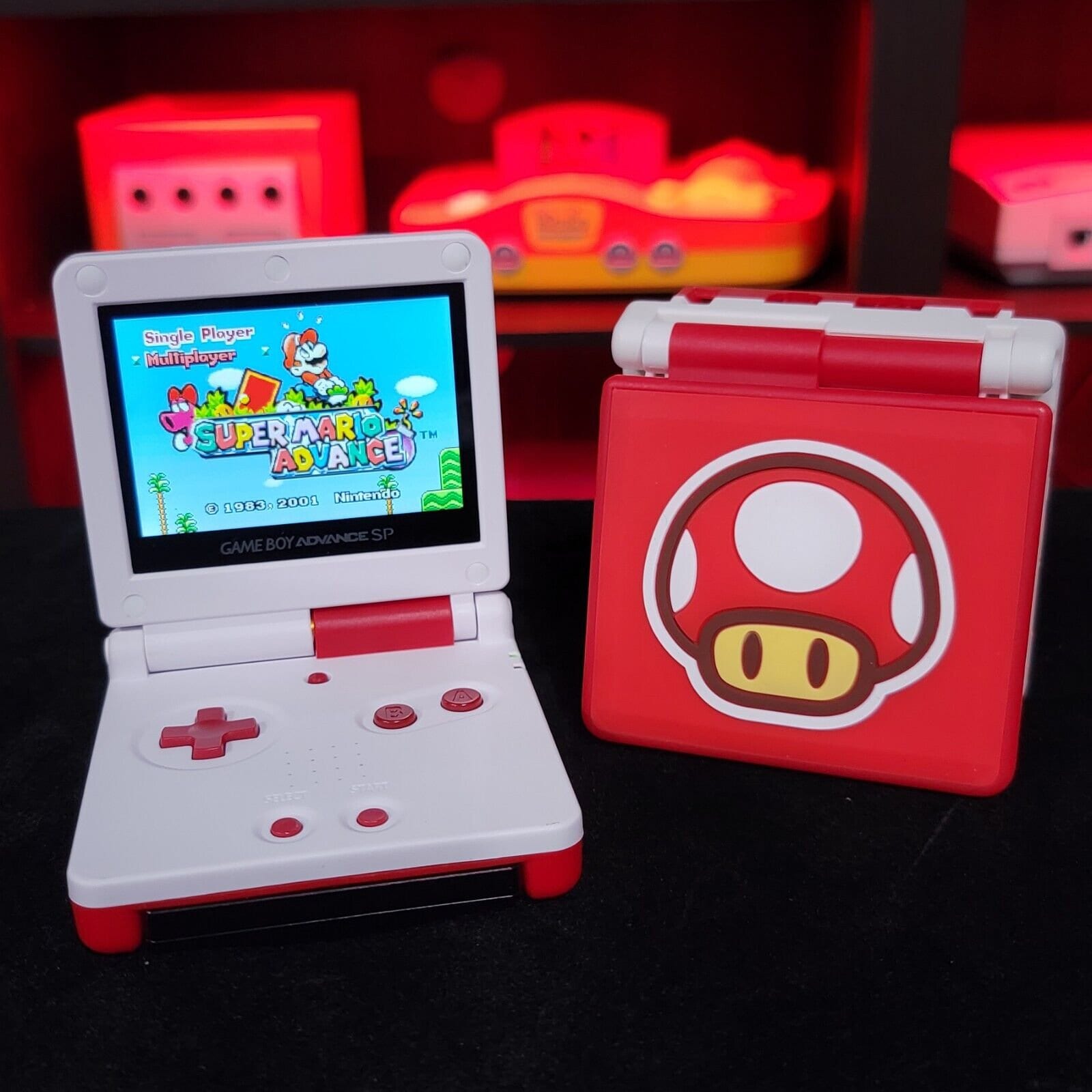 Mario Nintendo Game Boy Advance GBA SP IPS Mod Adjustable Brightness - Etsy