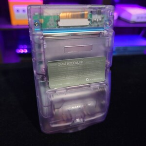 Atomic Purple Gameboy Color IPS Console Backlit LCD Screen GBC Game Boy ...