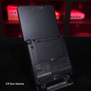 Black on Black Nintendo Game Boy Advance SP GBA SP Ips Mod Adjustable Brightness - Etsy