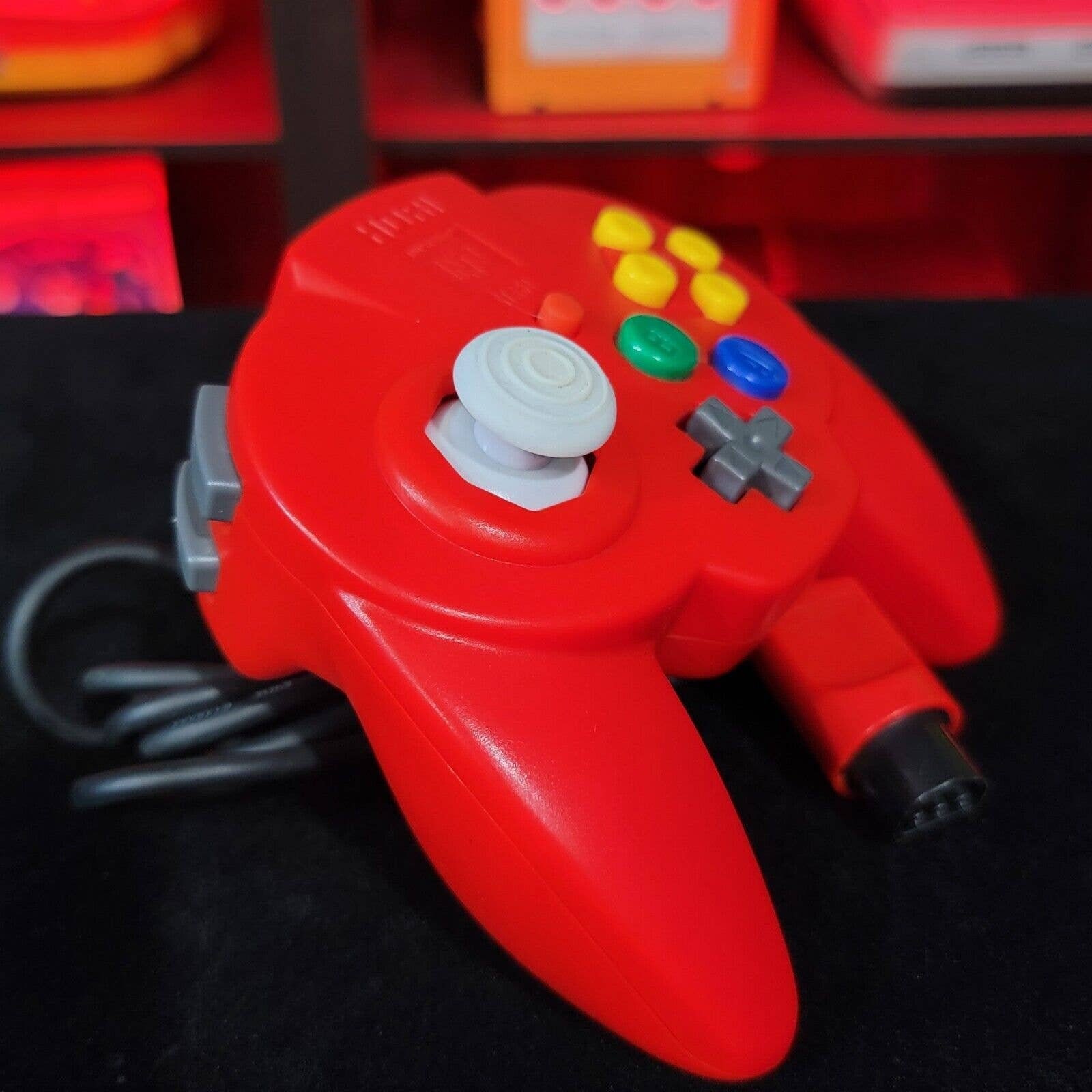 Red Hori Mini Pad Wired Controller Nintendo 64 N64 FAST - Etsy