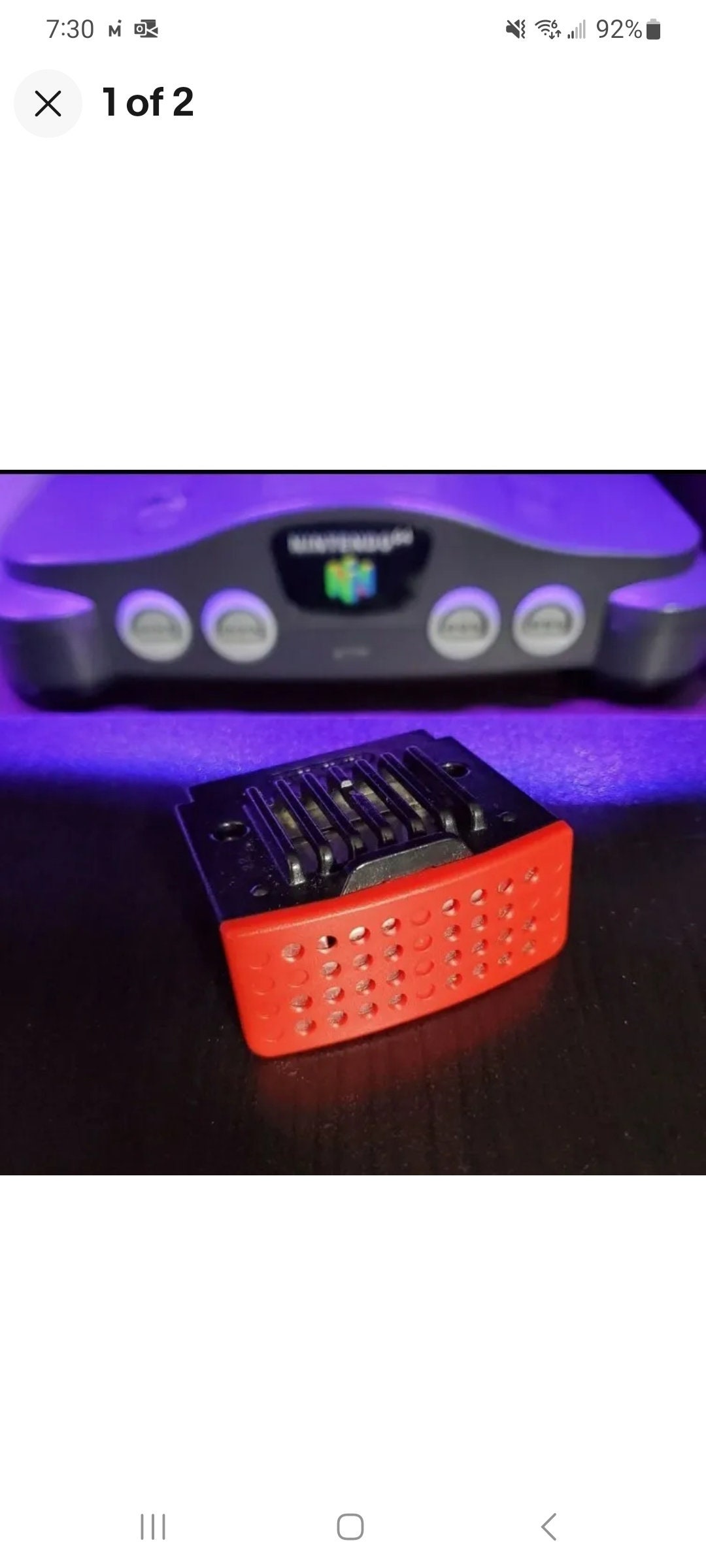 Official N64 Expansion Pack Pak NUS-007 OEM Nintendo 64 TESTED - Etsy