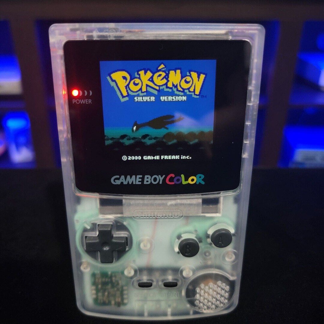 Clear Transparent Gameboy Color IPS Console Backlit LCD Screen GBC Game ...