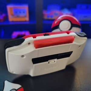 Pokemon Pokeball Game Boy Advance GBA Console With Ips Backlight ...
