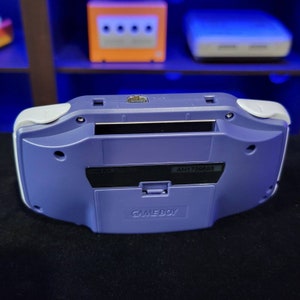 Indigo Game Boy Advance GBA Console With Ips V5 Backlit LCD Mod Console ...