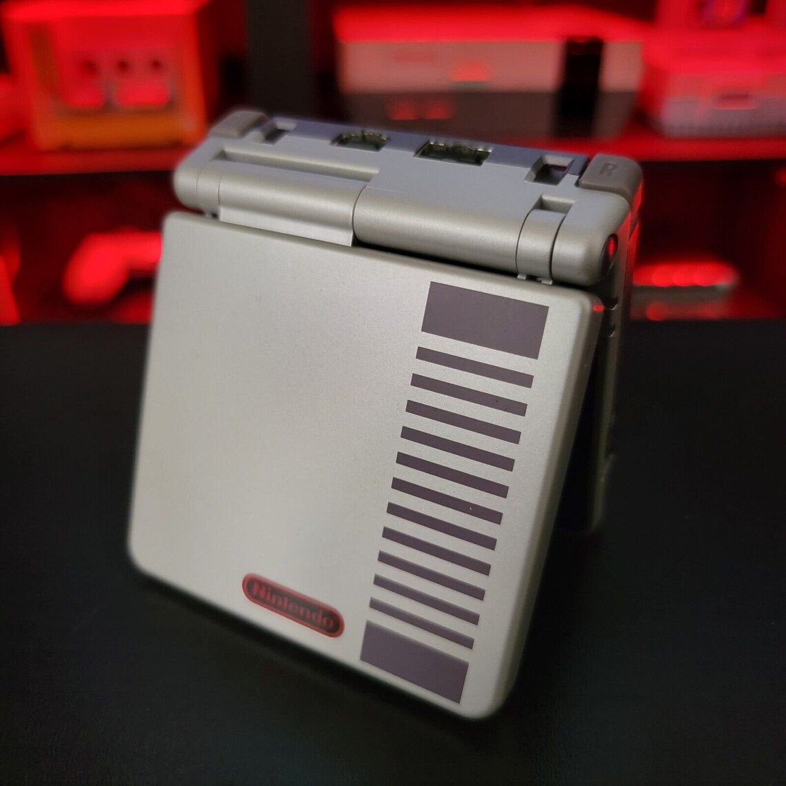 Nes Edition Game Boy Advance SP GBA SP Ips Screen Mod Brightness ...