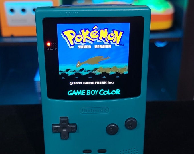 Custom Q5 IPS LED Logo Xl BACKLIT Funnyplaying Nintendo Gameboy Color ...