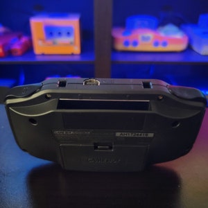 Black Game Boy Advance GBA Console With Ips V5 Backlight Backlit LCD ...