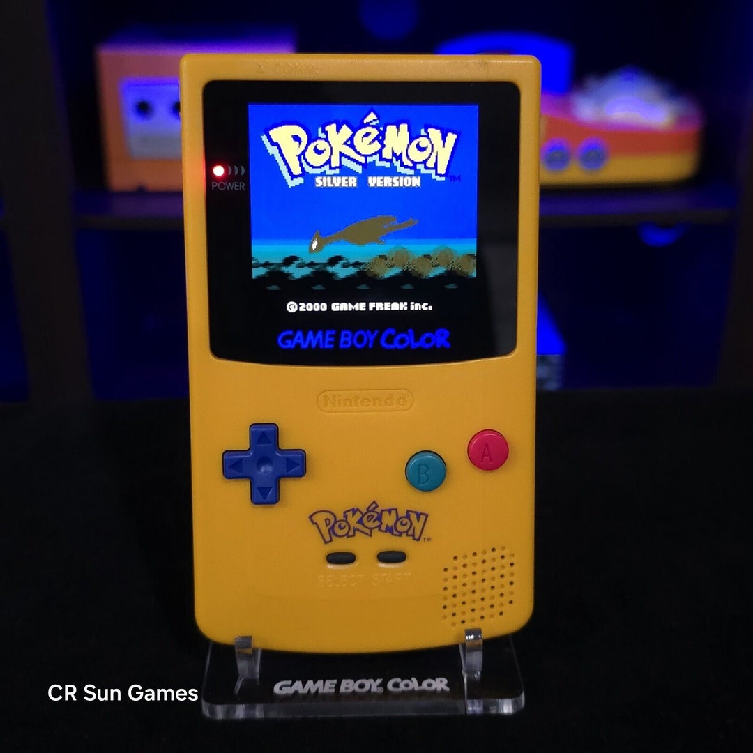 Pokemon Gameboy Color Console OLED Touch Screen USB-C Rechargeable ...