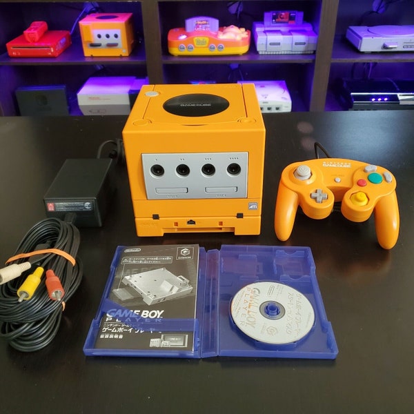 Nintendo Gamecube and Gameboy Player - Etsy