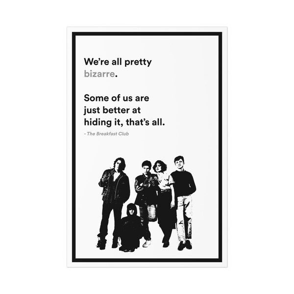 Breakfast Club Quote - Etsy