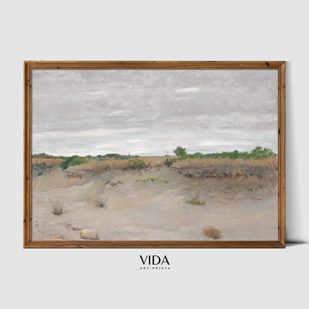 Muted Beach Print Coastal Wall Art Instant Download Printable Wall Art ...