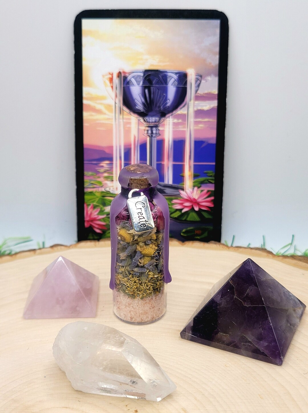 Spell Jars/ Anti Stress/ Anti Anxiety/ Intention Jars/ Witches Jars ...