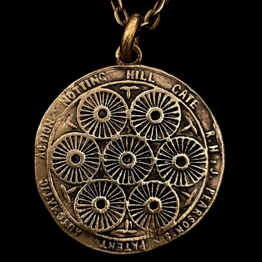 Handmade Victorian London Manhole Cover Pendant in Brass - Etsy