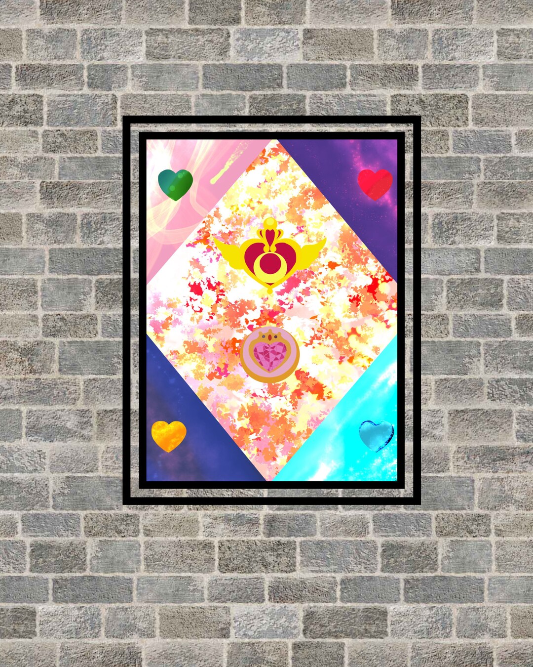 Sailor Moon Wall Art - Etsy