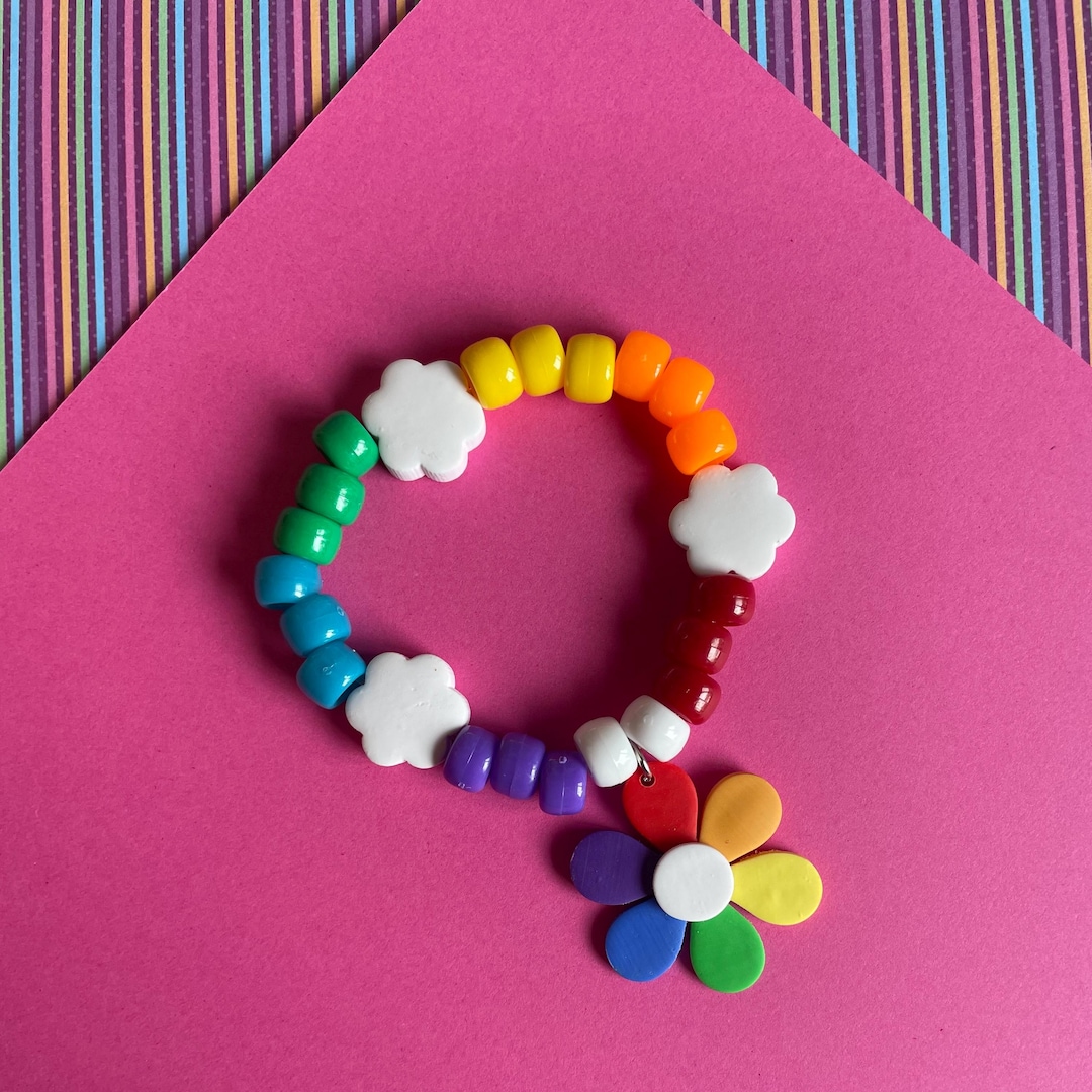 Dandy World Beaded Bracelet, Dandy’s World Kandi Jewelry, Pony Bead ...