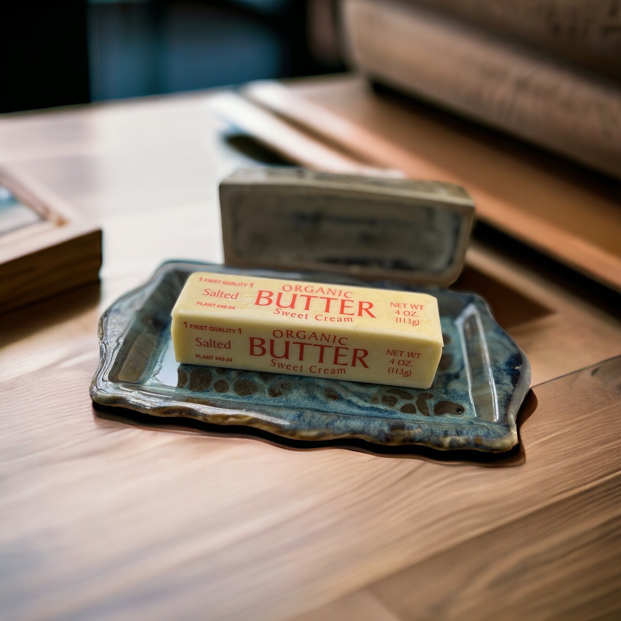 Ceramic Butter Dish. Sleeping Black Bears, Polar Bears, or Brown Bears ...