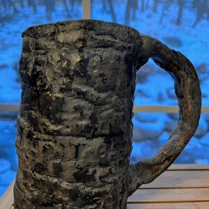 Tree Bark Mugs With Various Sizes. Handmade and Hand-carved ...