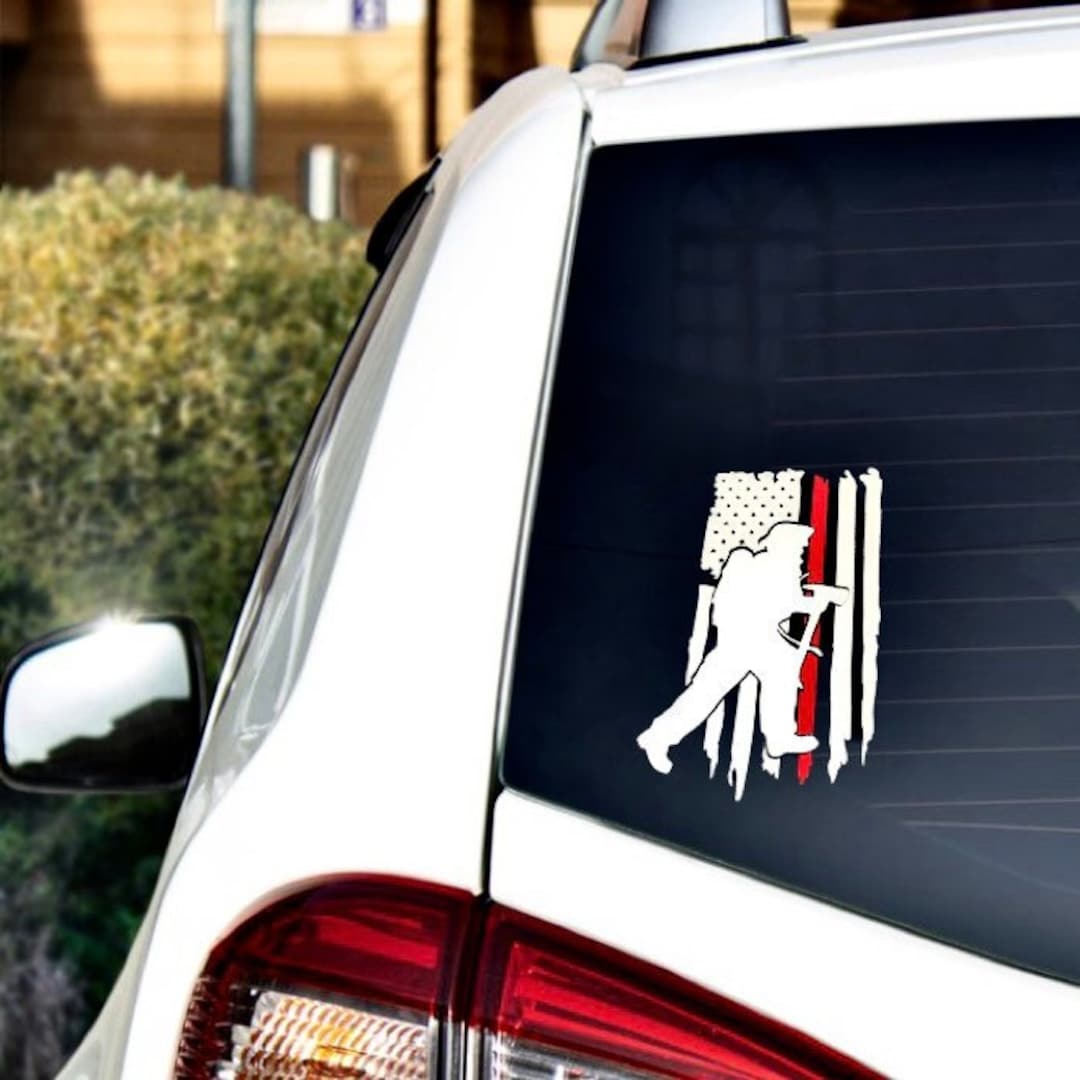 Firefighter Bumper Sticker - Etsy
