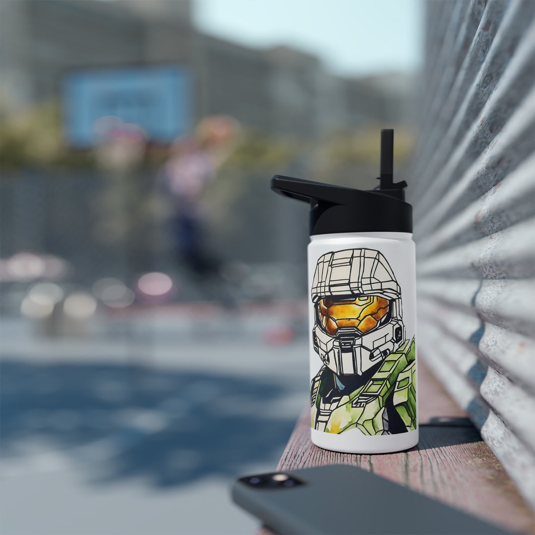 Master Chief Stainless Steel Water Bottle, Standard Lid - Etsy