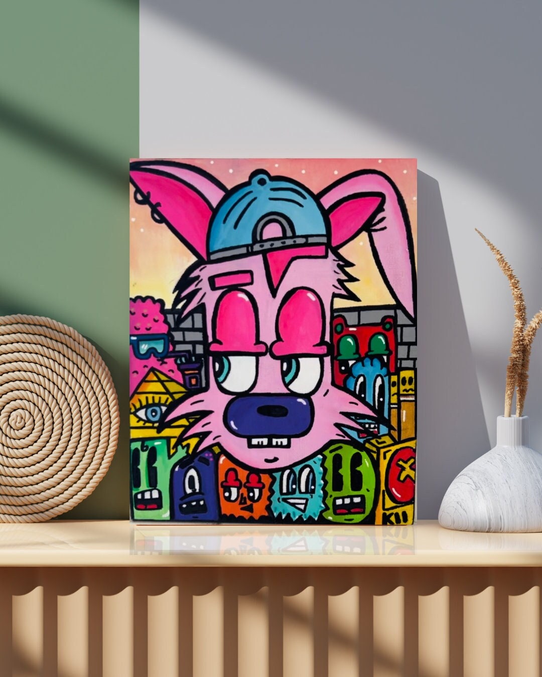 Vibrant Canvas Creations - Acrylic Painting - Art Colorful - Handmade ...