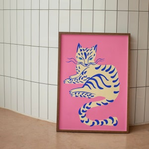 Cat Print - Etsy