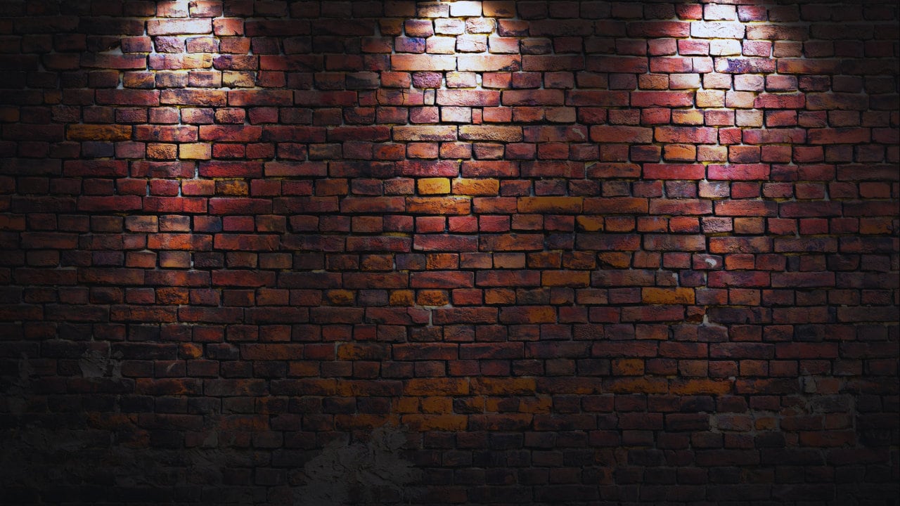 Red Brick Wall, Ambient Light, Zoom Background, Microsoft Teams ...