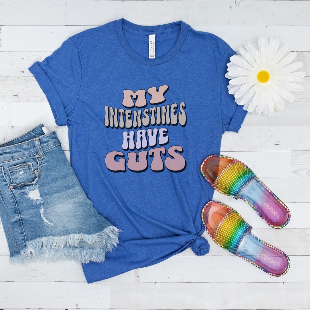 Funny IBD T-shirt, Crohn's Disease, Ulcerative Colitis, My Intestines ...