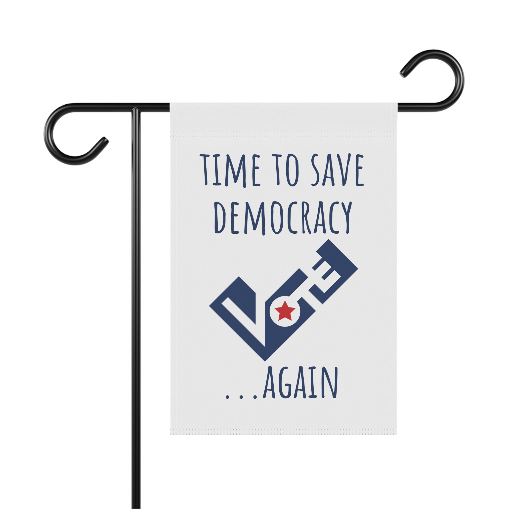 Vote 2024 Yard Banner, Election Garden Sign, Vote Blue, Save Democracy ...