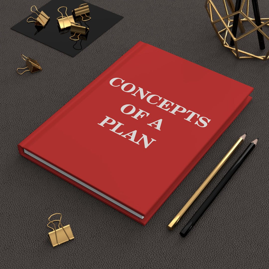 Concepts of A Plan, Anti-trump Notebook, Funny Gift for Democrat, Anti ...
