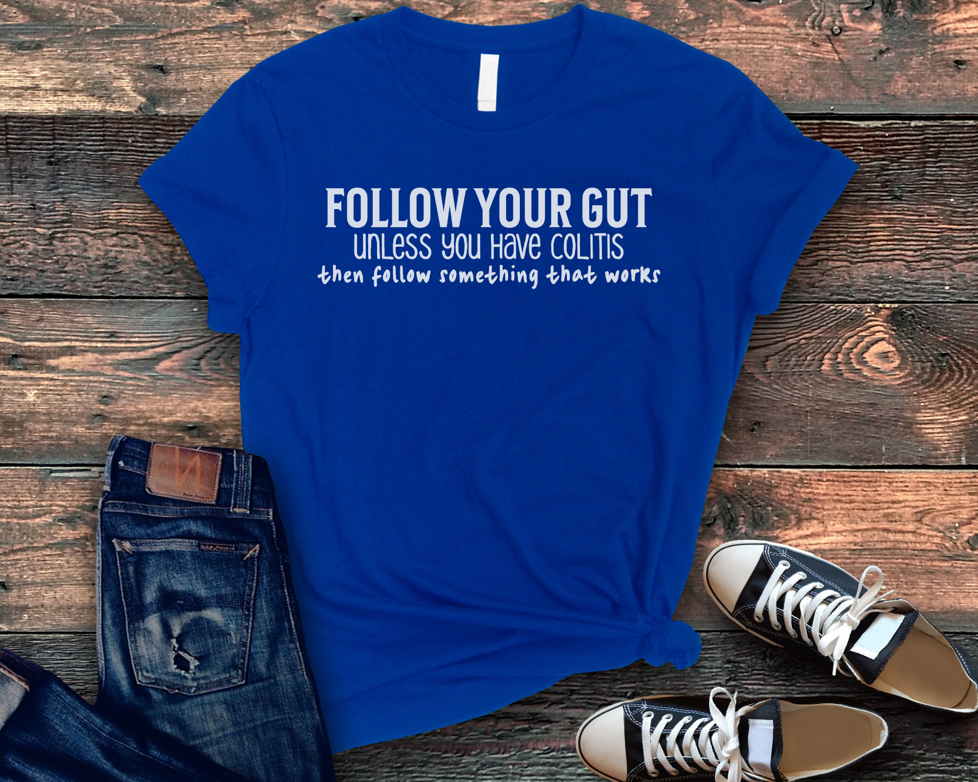 Funny Colitis Shirt, Ulcerative Colitis, IBD Awareness, IBS, Gut Health ...