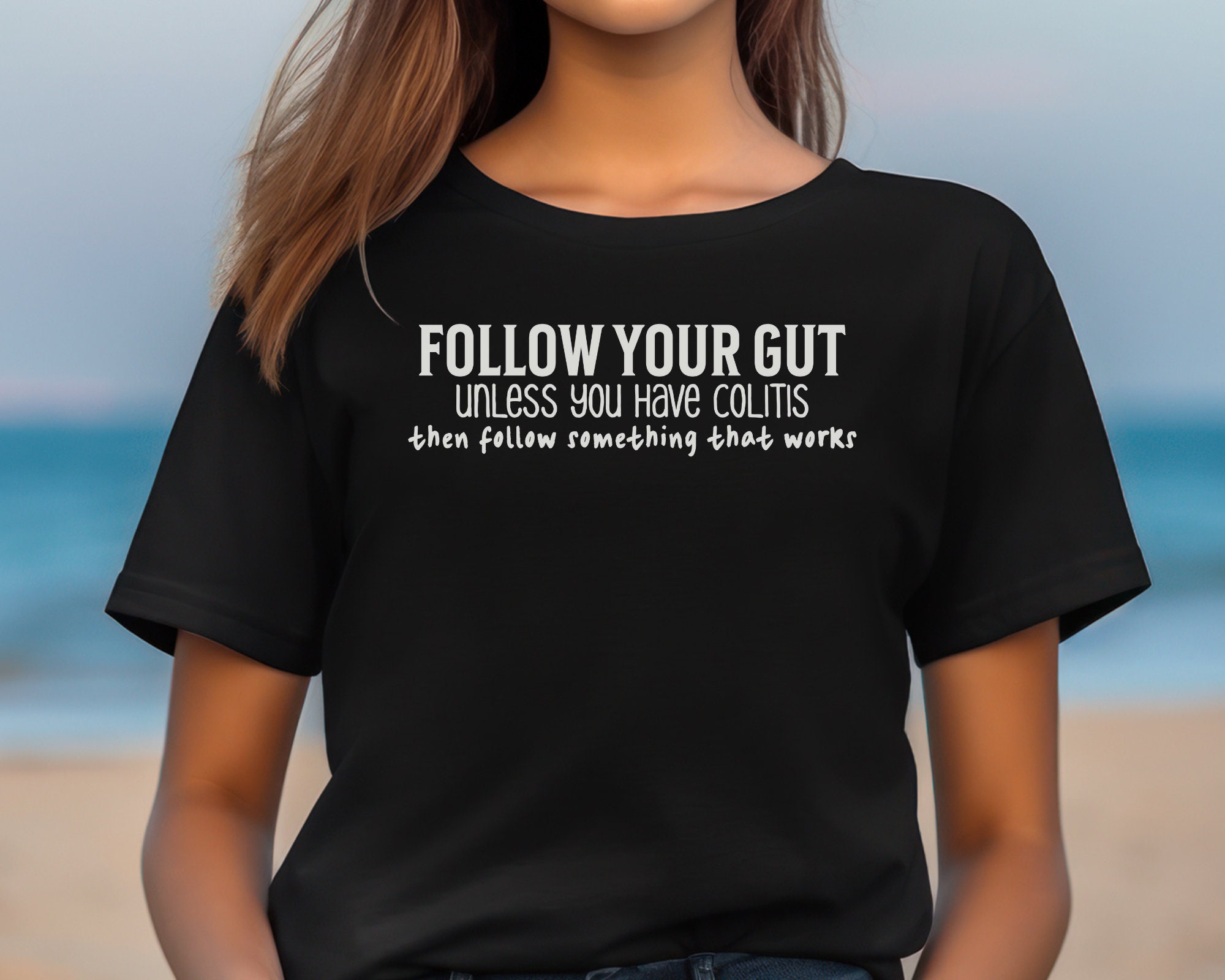 Funny Colitis Shirt, Ulcerative Colitis, IBD Awareness, IBS, Gut Health ...