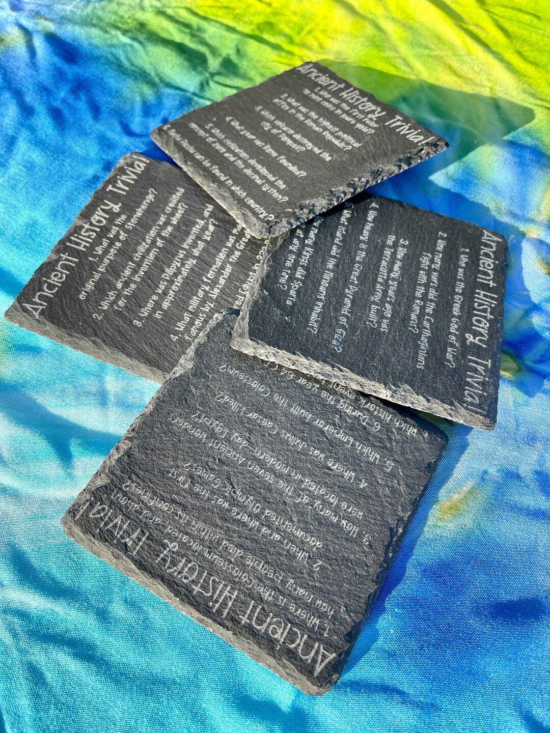 Funny History Coasters, Ancient History Trivia Coaster, Teacher Gift ...