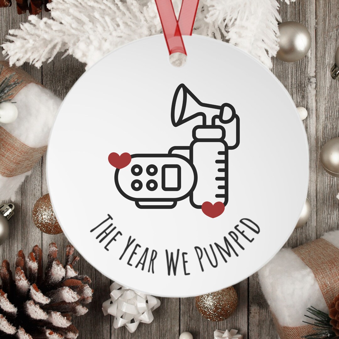 Exclusive Pumping Ornament, Exclusive Pumper, Pumping Mama, Mom ...