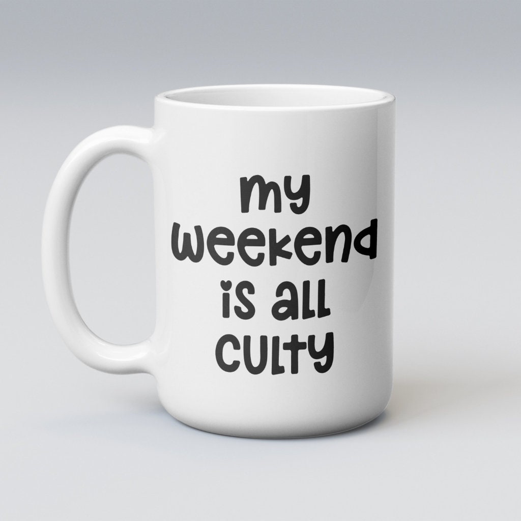 Funny Cult Mug, Feeling Culty Coffee Cup, Cult Lover Gift, Cult Leader ...