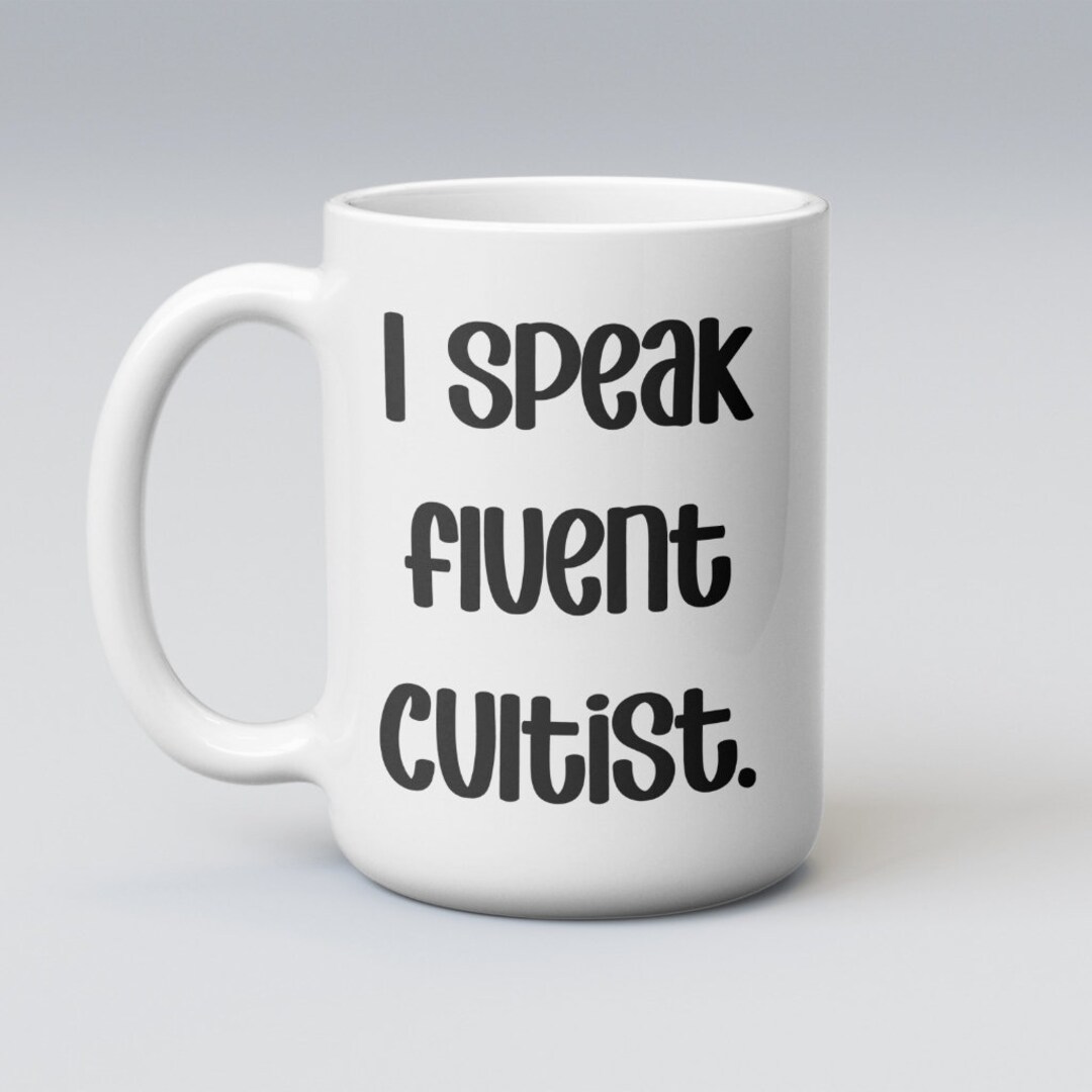 Funny Cultist Mug, Cult Coffee Cup, Gift for Cult Lover, Cult Leader ...