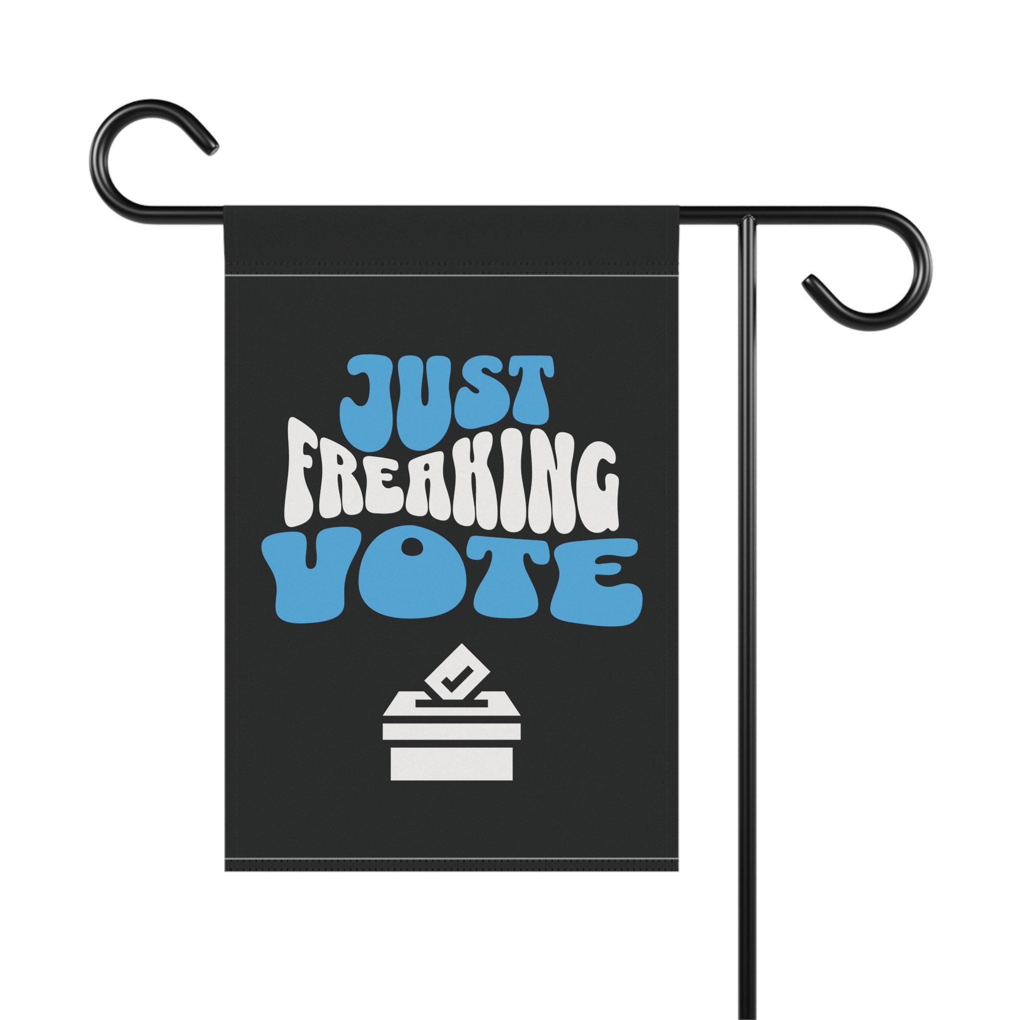 Funny Election Garden Banner, Vote Blue 2024 Outdoor Decor, Election ...