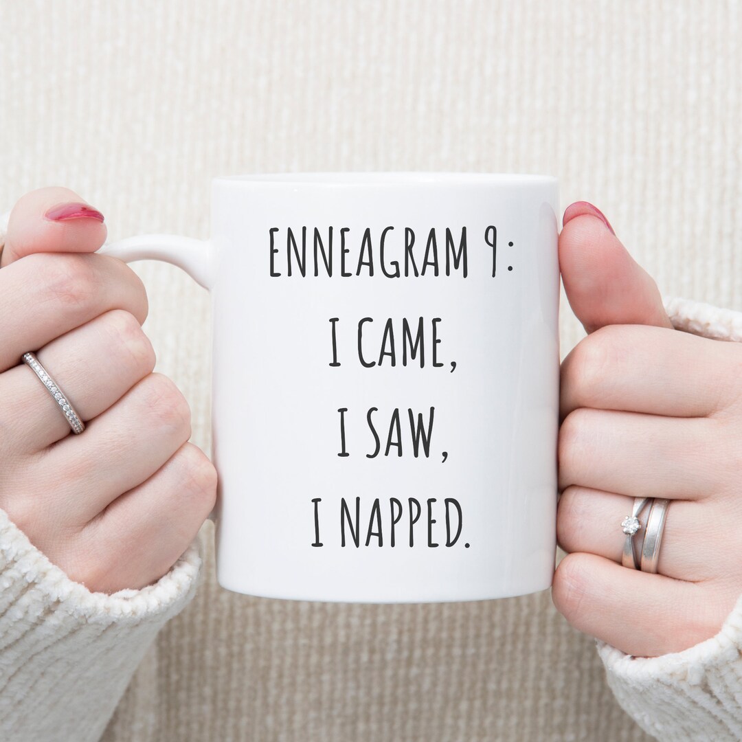 Funny Enneagram 9 Mug, the Peacemaker Coffee Cup, the Mediator Type 9 ...