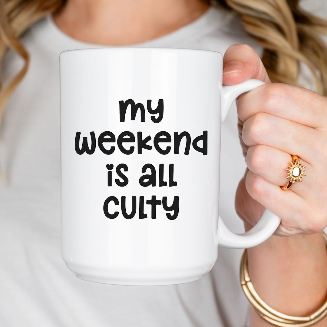 Funny Cult Mug, Feeling Culty Coffee Cup, Cult Lover Gift, Cult Leader ...