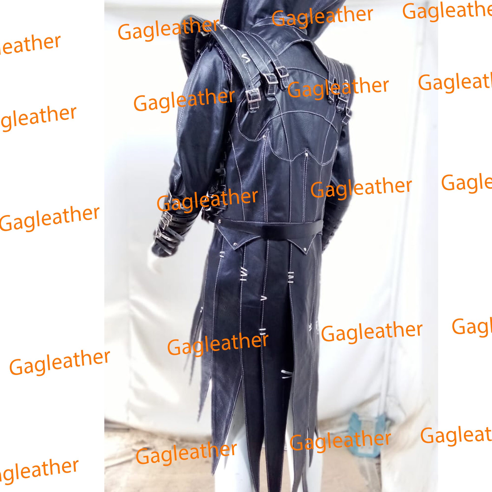 Men's Real Cow Leather Coat the Batman Who Laughs is the Dark Knight ...