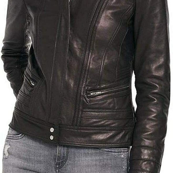 Cropped Racer Jacket - Etsy