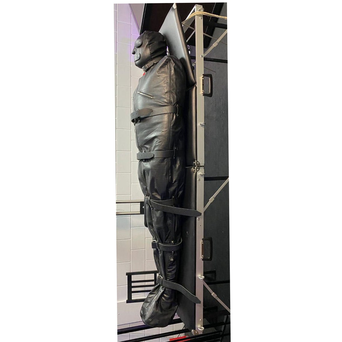 Real Cow Leather Sleep Sack Bondage Body Bag Bdsm Mummy Seductive