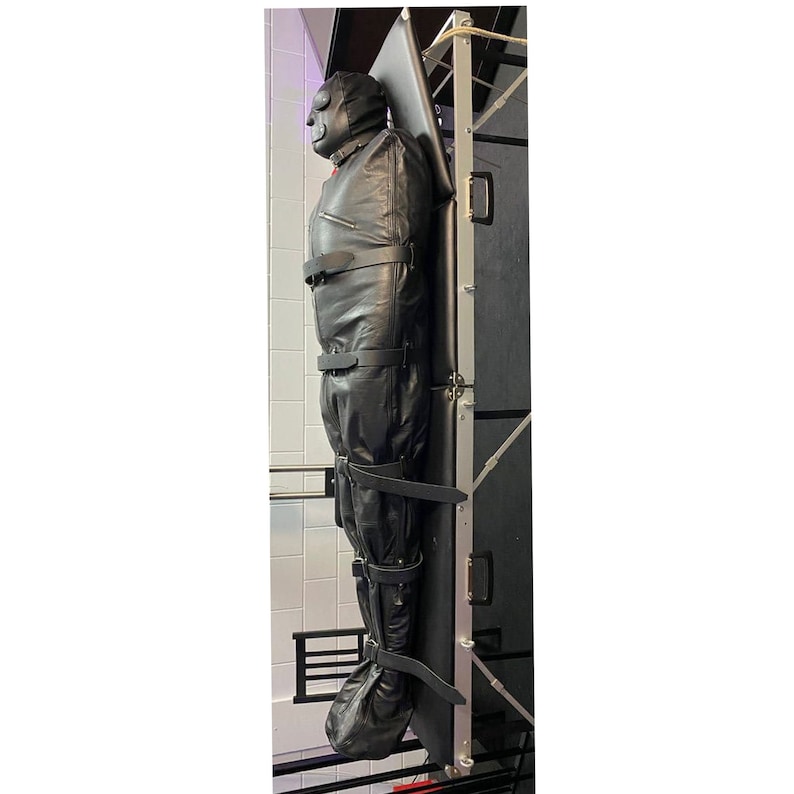 Real Cow Leather Sleep Sack Bondage Body Bag Bdsm Mummy Seductive