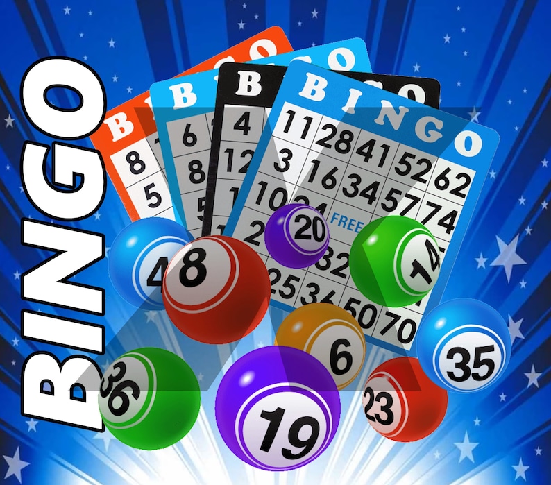 Bingo Tumbler Wrap, Bingo PNG Sublimation Designs Download - Skinny ...